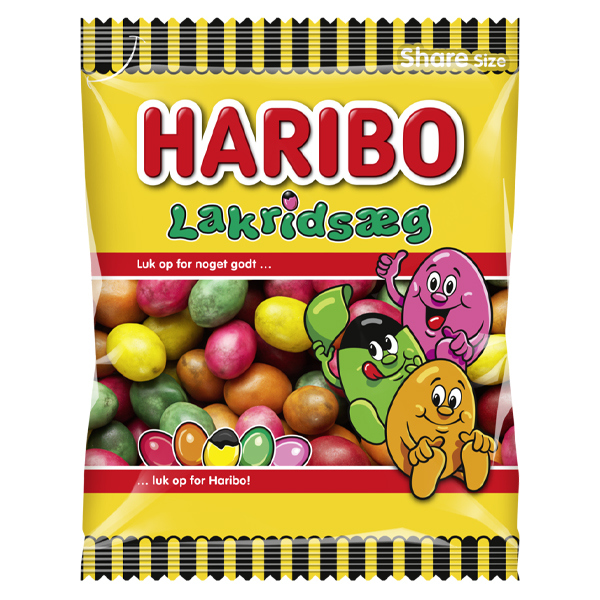 Haribo Lakridsæg 18x120g – SweetSpot