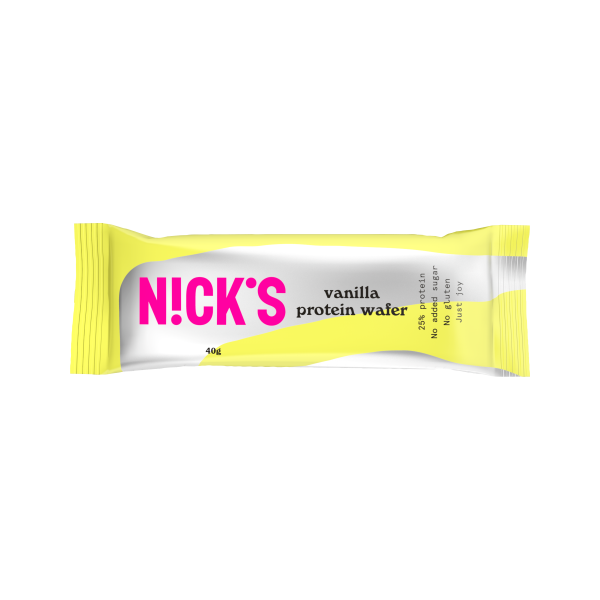 Nick’s Protein Wafer Vanilla 24x40g – SweetSpot